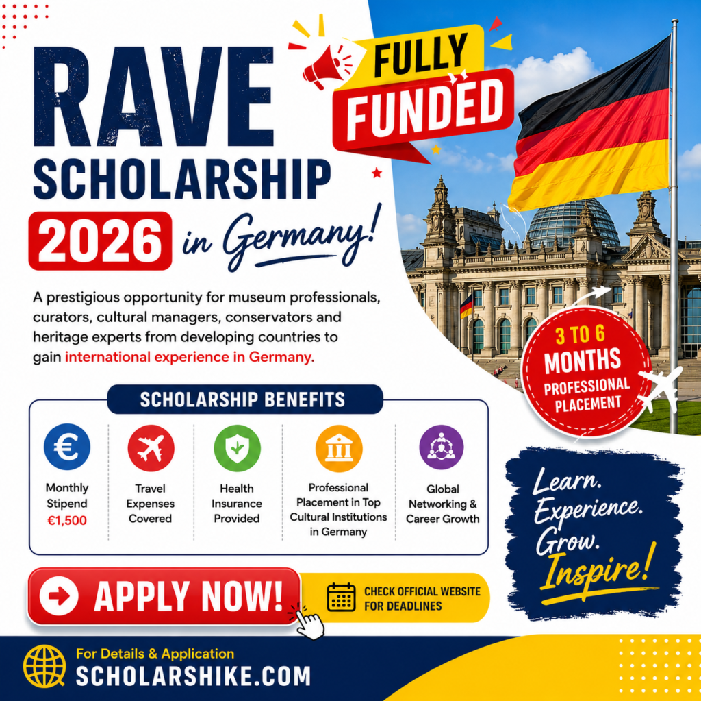 Goethe-Institut RAVE Scholarship 2026 in Germany | Fully Funded ...